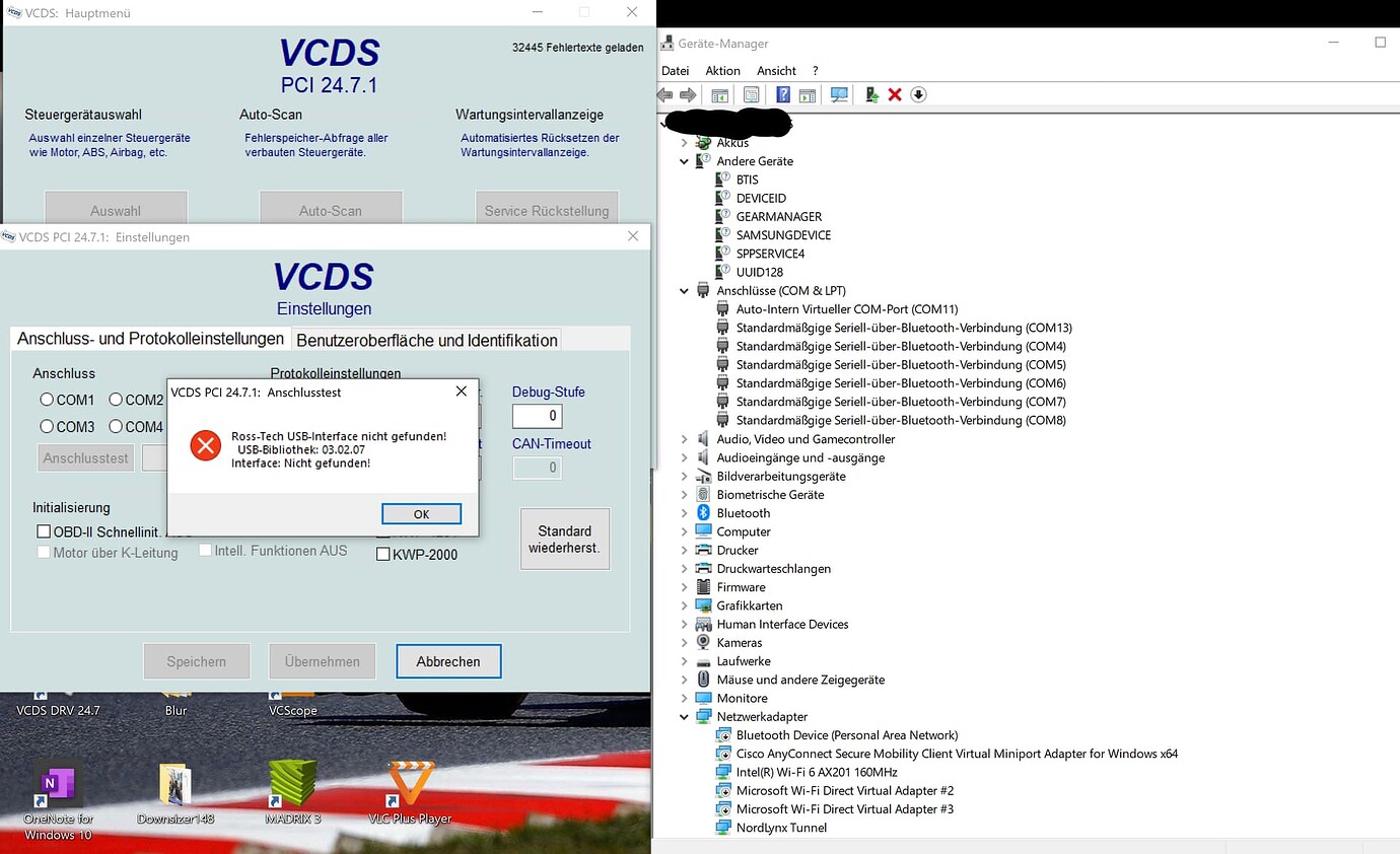 Auto-Intern Multiscan Installation unter Windows 10 x64 - VCDS - VCDS.de Forum